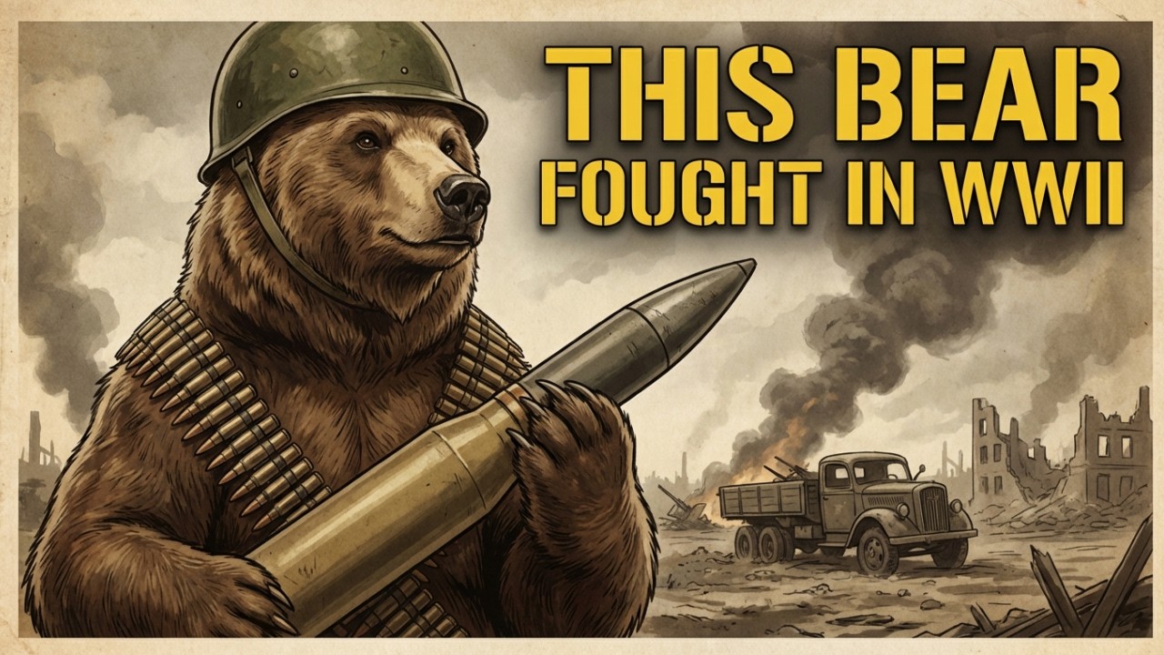 Meet Wojtek, the Only Bear to Ever Enlist in the Military - YouTube