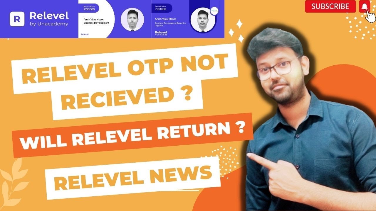 RELEVEL OTP NOT RECIEVED | RELEVEL LOGIN PROBLEM | RELEVEL OTP PROBLEM ...