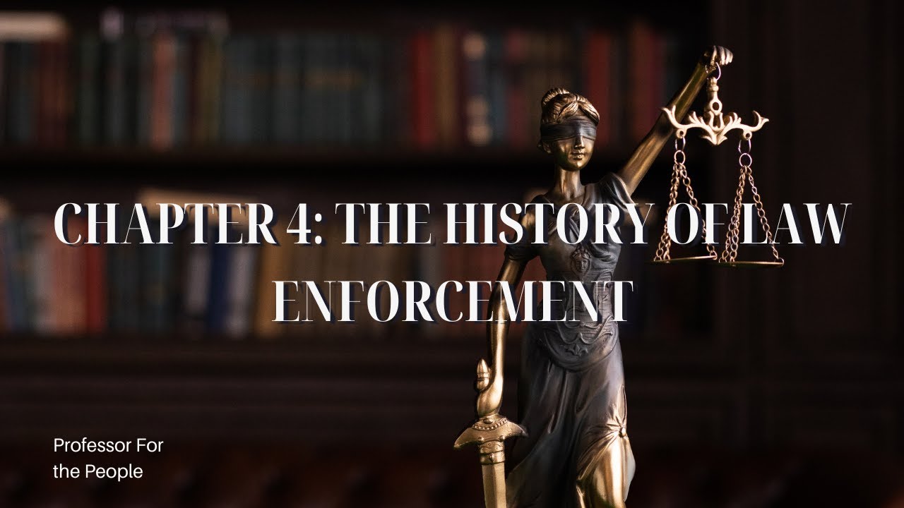 Intro to Criminal Justice Chapter 4:The History of Policing #police # ...