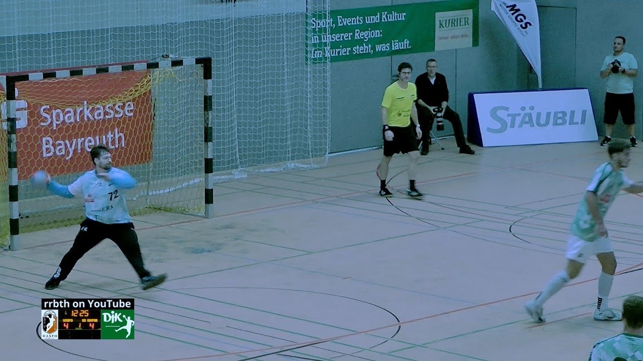 Handball ist cool: Tolle Paraden und Pässe von Robert Tschuri (DJK ...