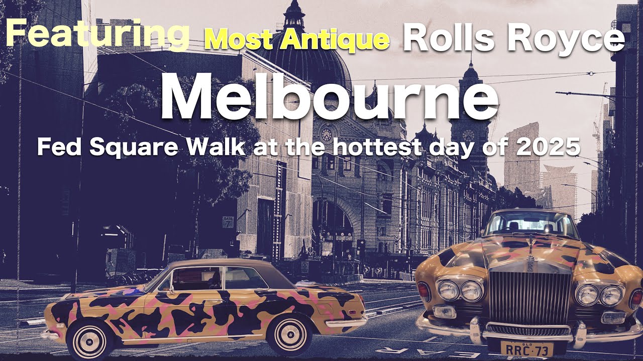 Melbourne's Famous Fed Square Walk On Hot Day Of 2025! #4k #melbourne # ...