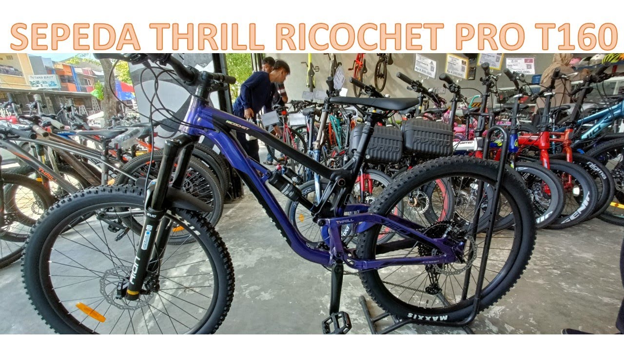 SEPEDA THRILL RICOCHET PRO T160 | Edisi Review - YouTube