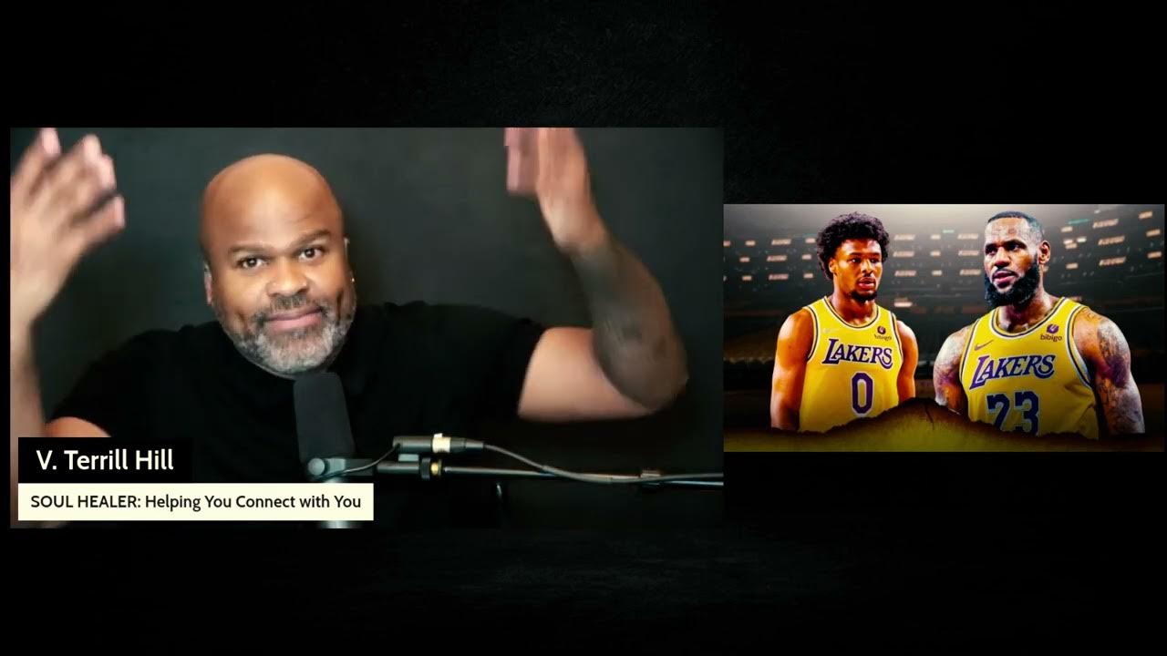 BRONNY JAMES drafted to the LAKERS with 55th Pick in 2024 NBA Draft - YouTube