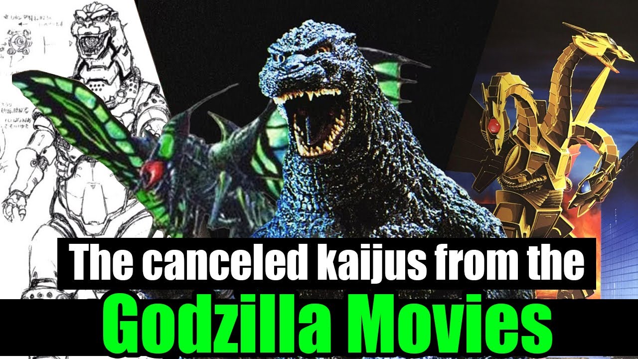 The Canceled Kaijus from the Godzilla Movies - YouTube