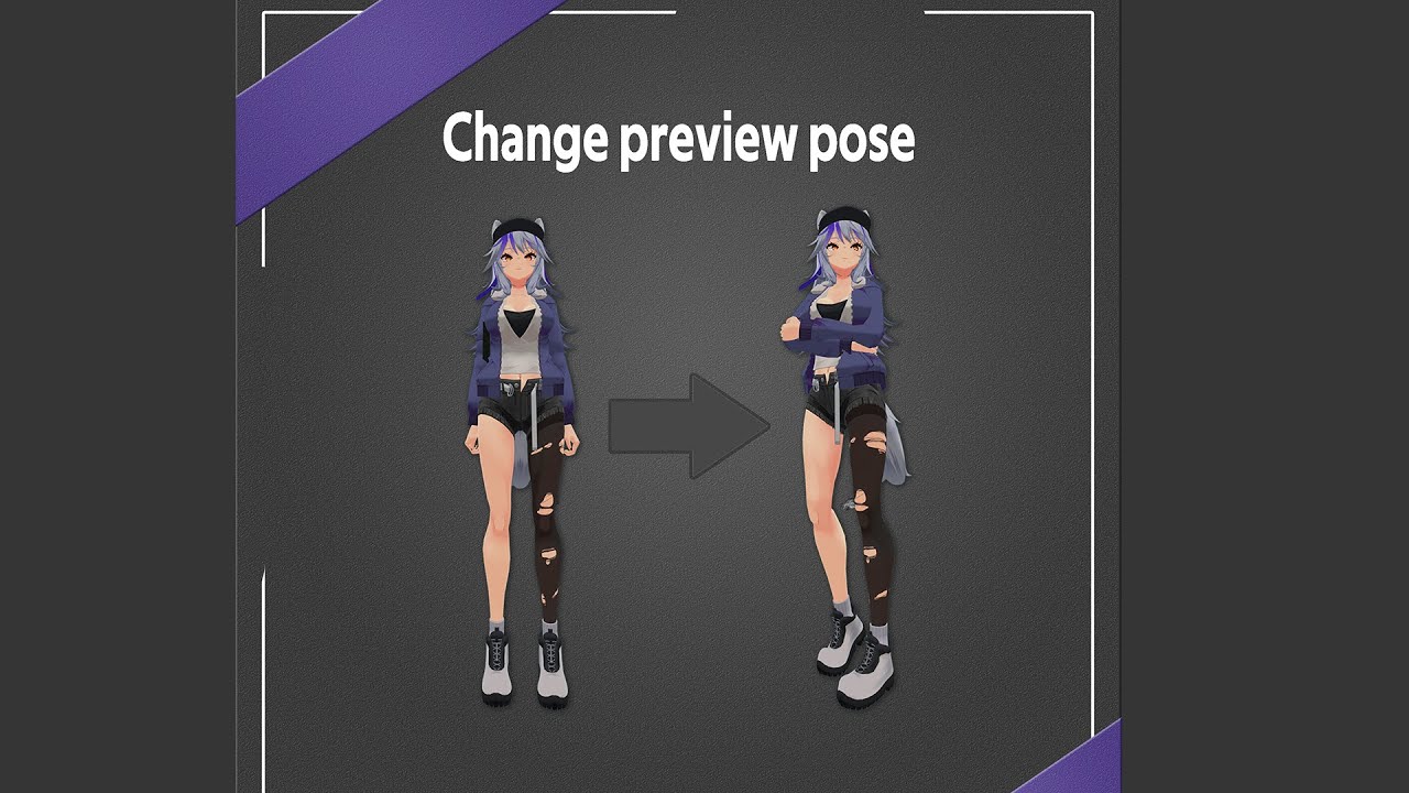 VRChat Avatar 3.0: How to change avatar preview pose - YouTube