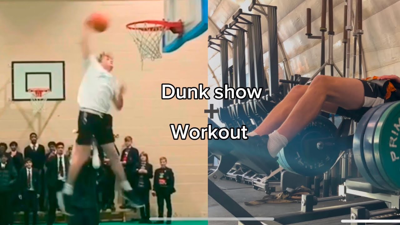 16 Year Old Insane Dunks Leg day 😈| Week 1 - YouTube