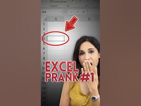 ALL VALUES ERASED! Excel Prank Part 1 #Shorts - YouTube