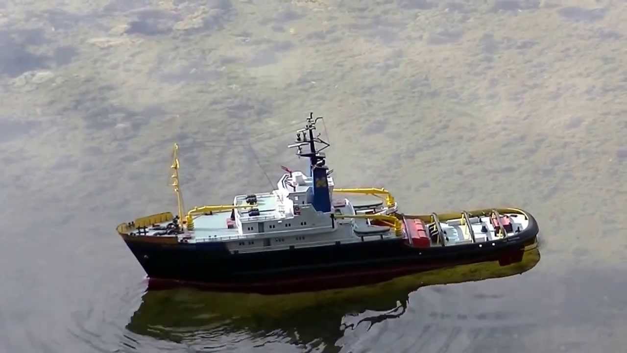 RC Ship SMIT ROTTERDAM Bow thruster - YouTube