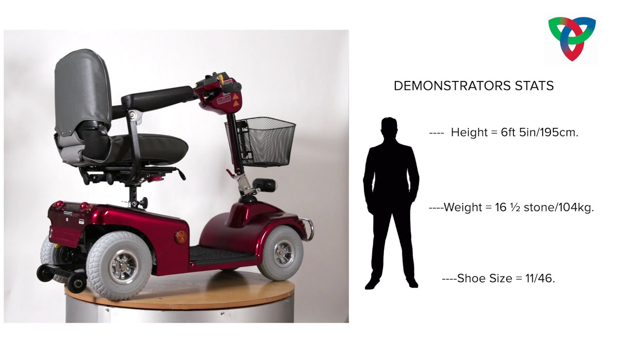 Shoprider Sovereign Mobility Scooter from Invamed.co.uk - YouTube