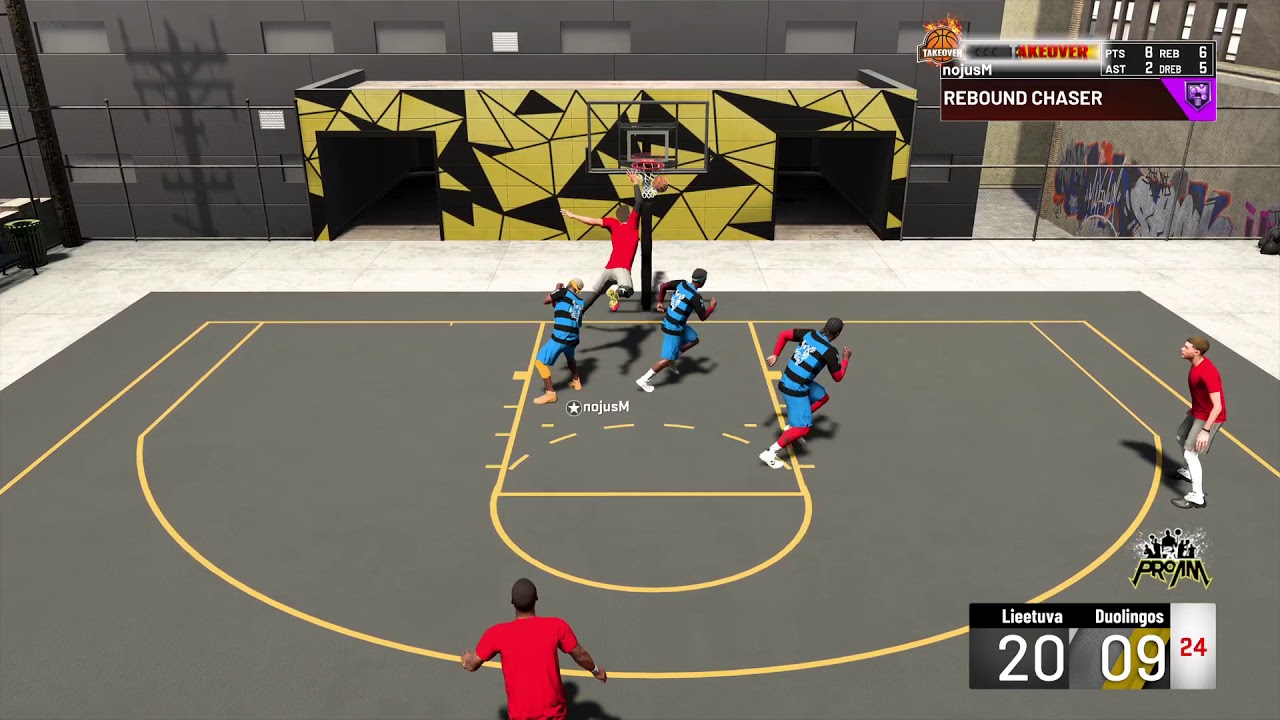 NBA 2K20 dunk - YouTube