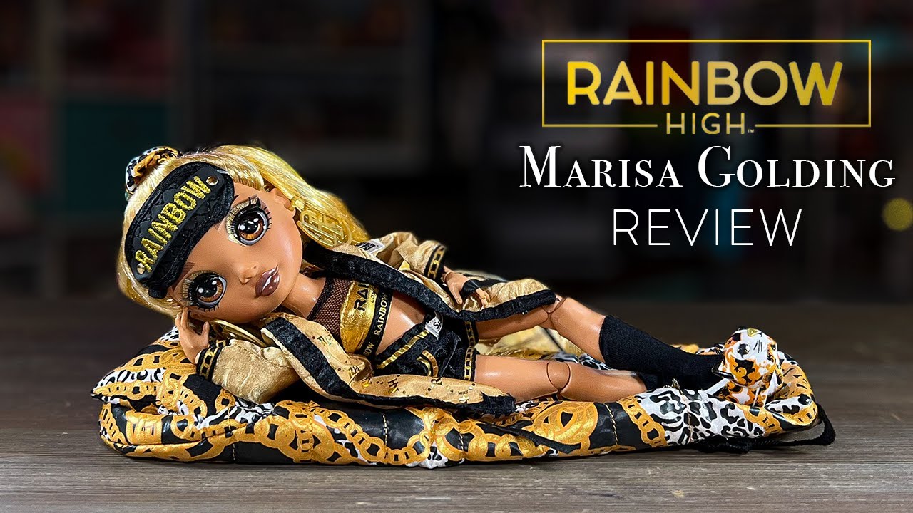 Rainbow High Slumber Party: Marisa Golding Doll Review! - YouTube