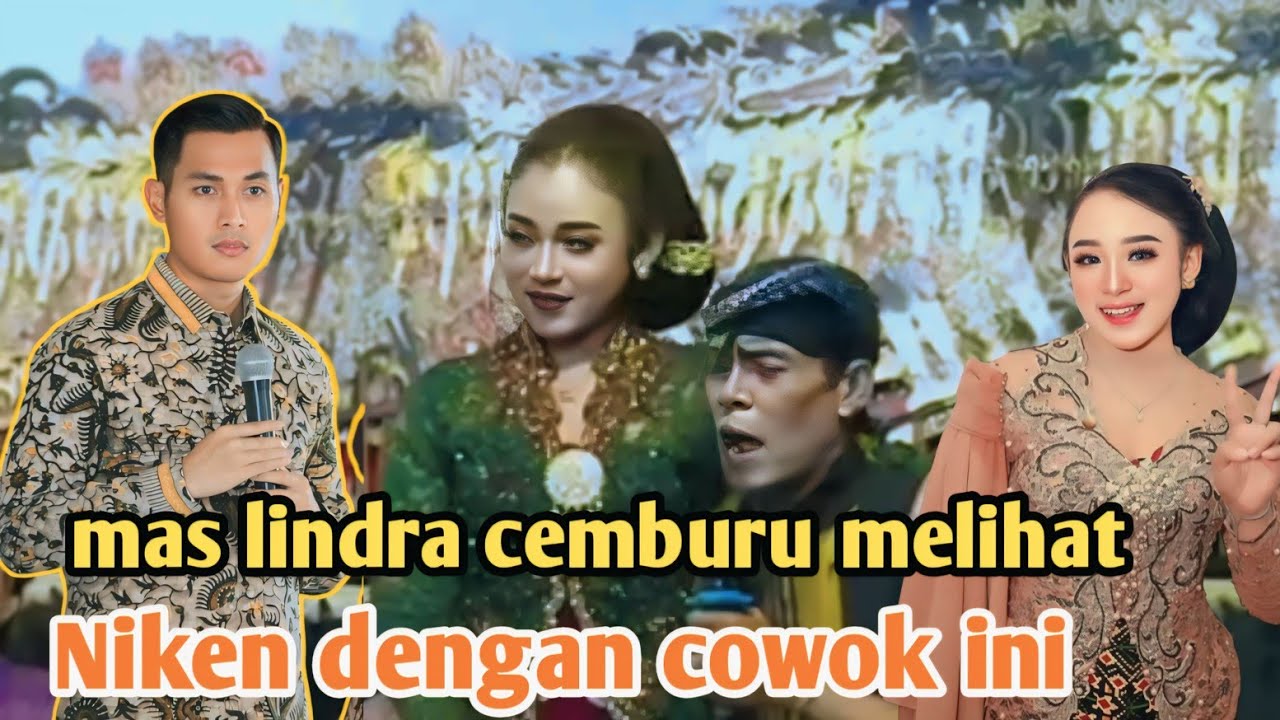 heboh.!! mas lindra cemburu melihat Niken salindri dengan cowok ini ...