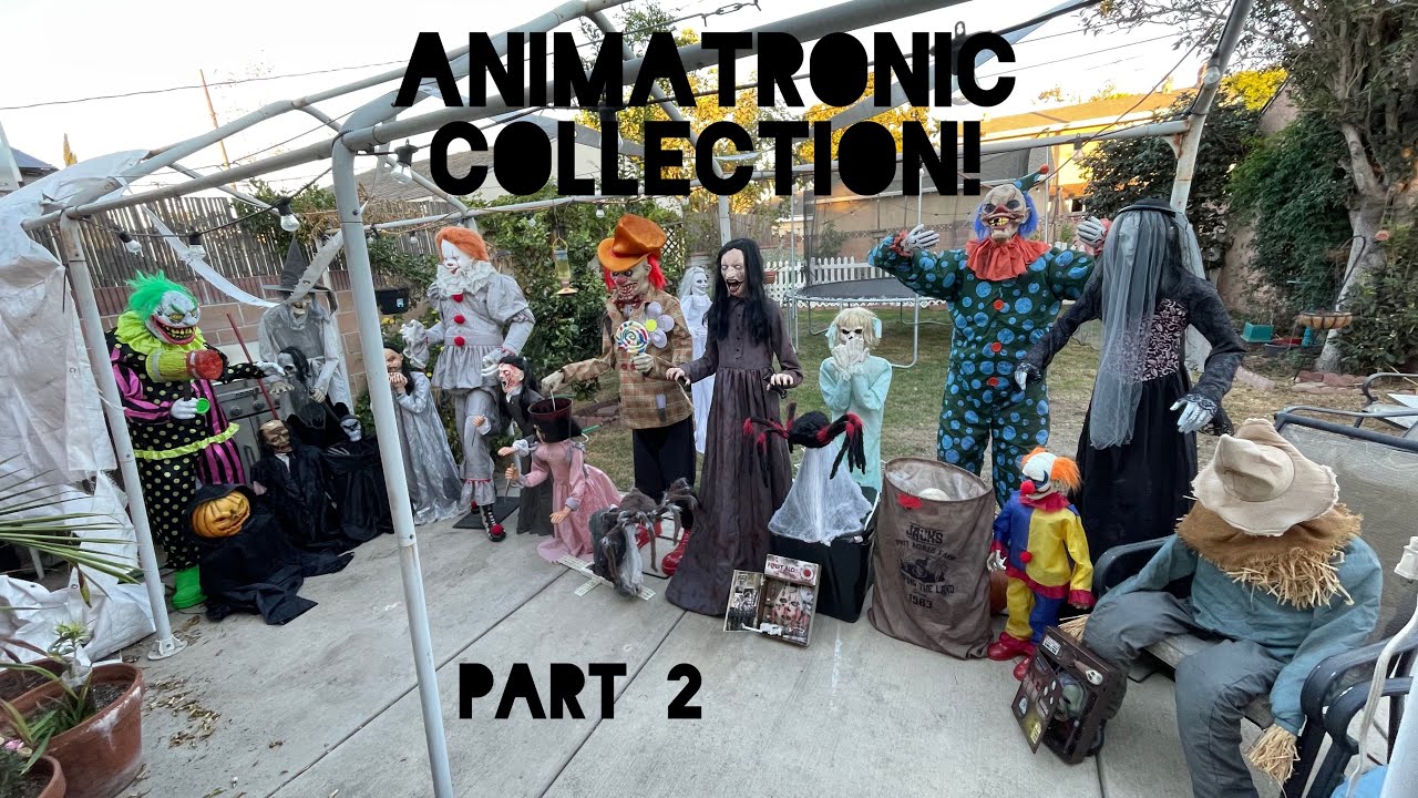 My 2022 Animatronic Collection (part 2) - YouTube