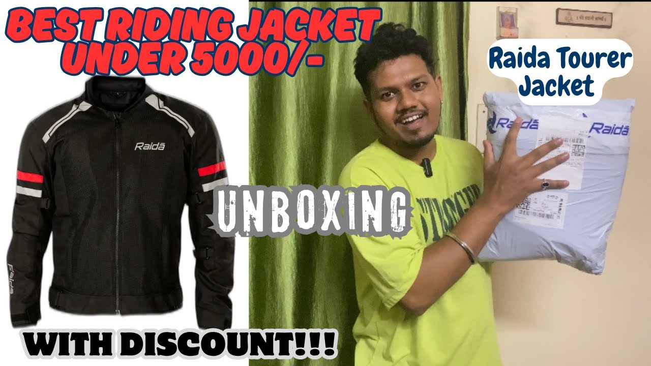 Unboxing the Best Riding Jacket Under ₹5000! | Raida with CE Level 2 ...