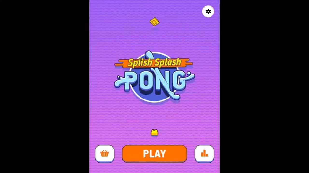 Splish Splash Pong - iOS Iphone - Gameplay FR - YouTube