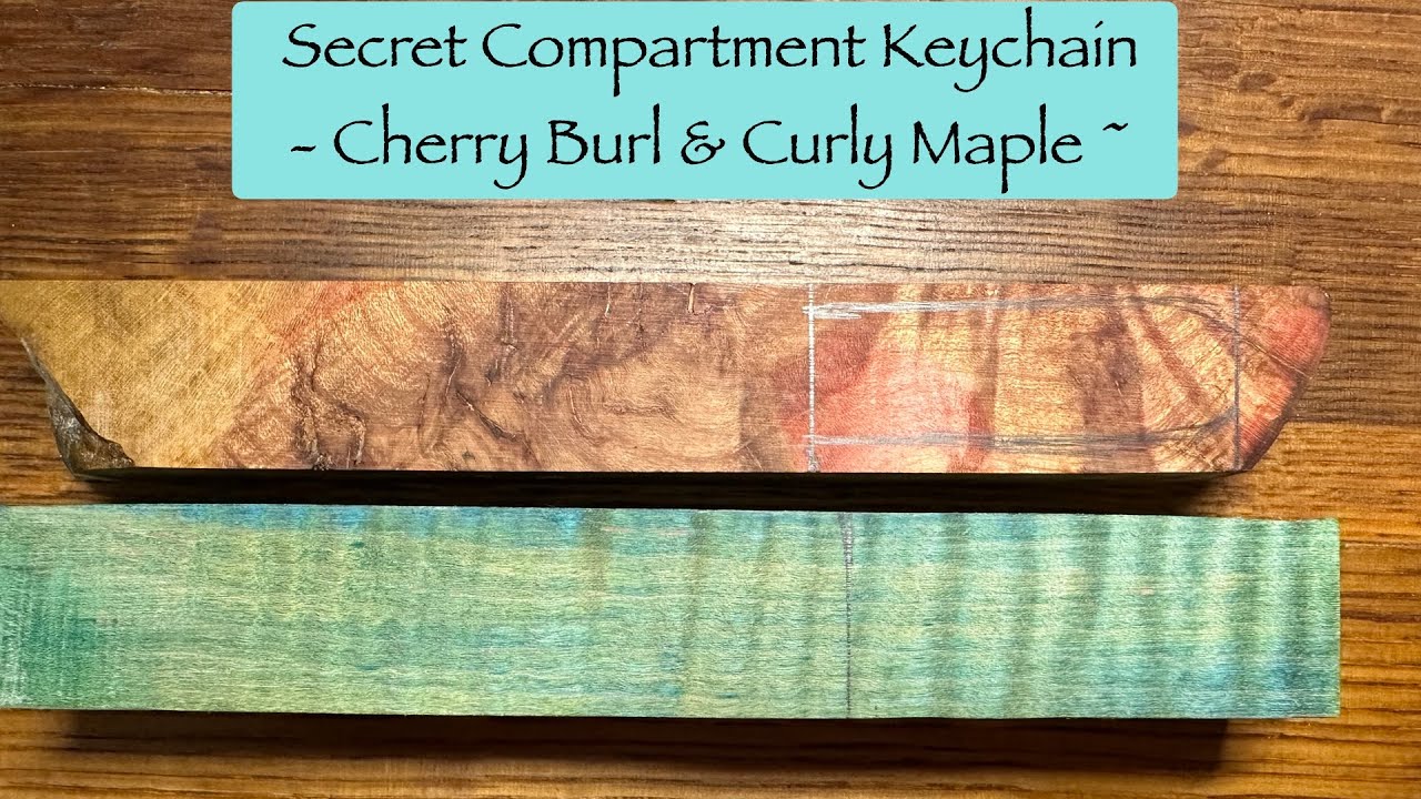 Secret Compartment Keychain Build ~ Part 1 - YouTube