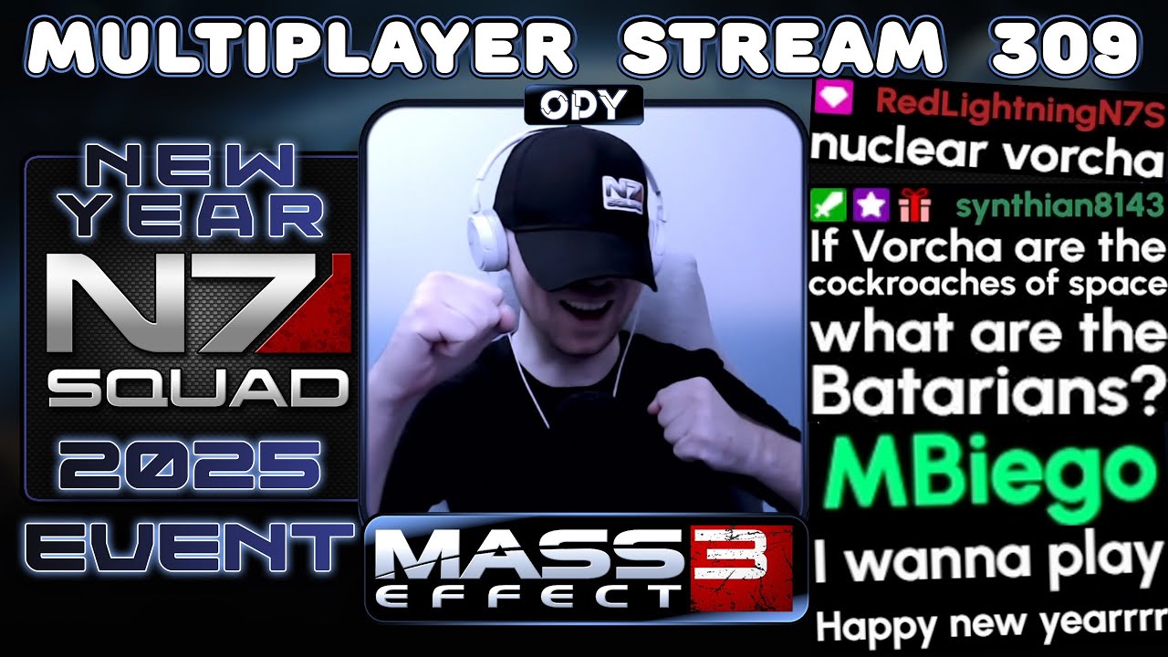 MASS EFFECT 3 MULTIPLAYER WITH THE N7 SQUAD | NEW YEAR 2025 EVENT ...