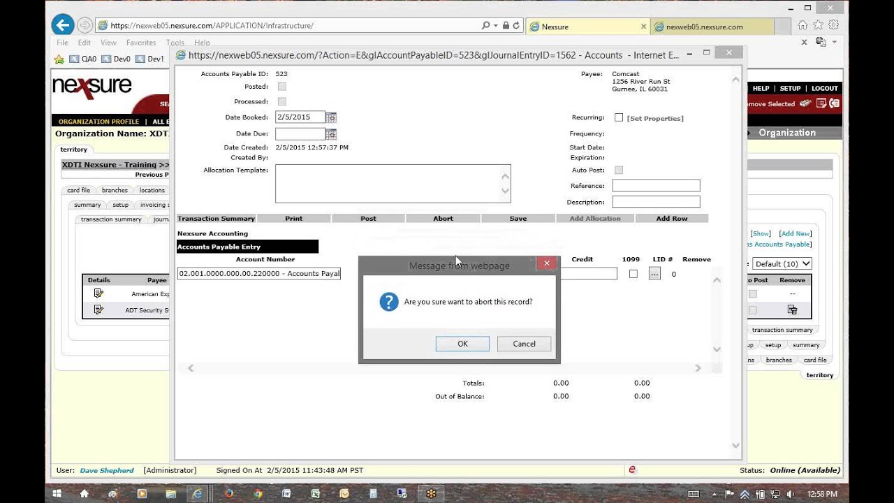 NEW** NEXSURE Accounting Sessions 4 of 4 - YouTube