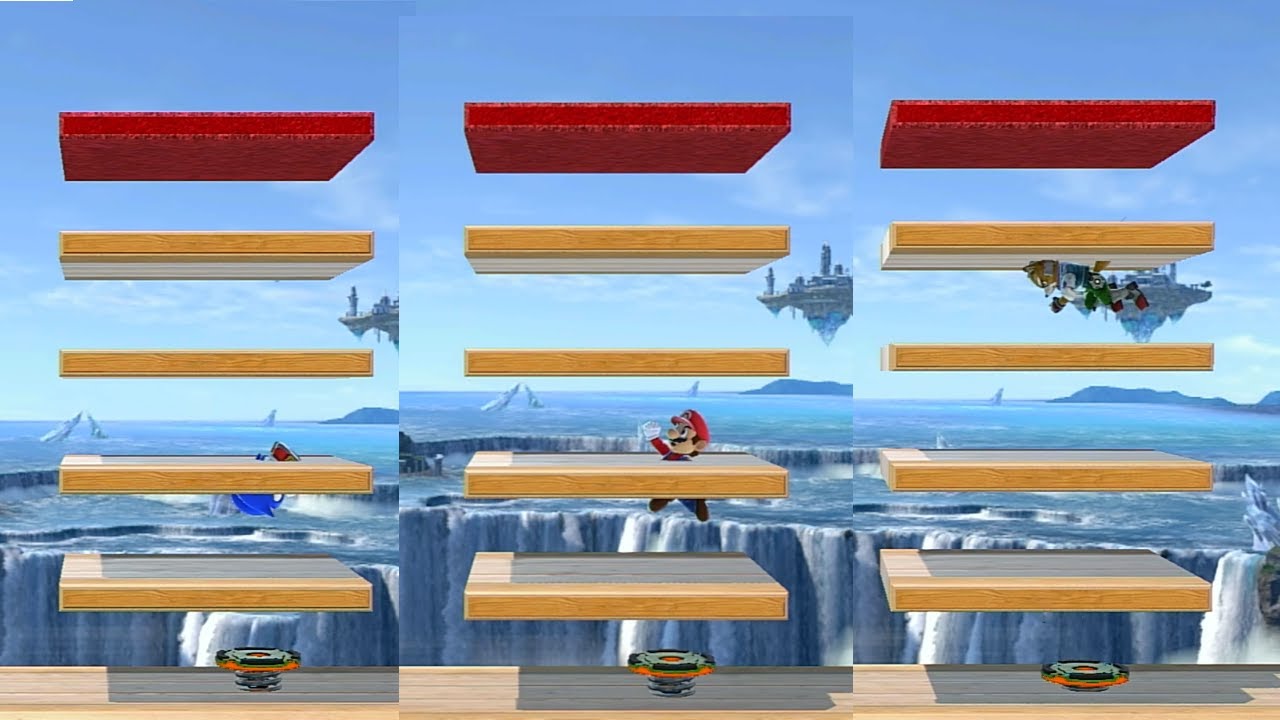 EVERY Neutral Spring Jump in Super Smash Bros. Ultimate - YouTube