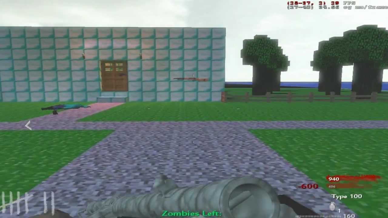 World at War Custom Maps "Minecraft" Part 2 - YouTube