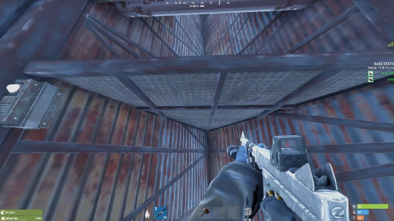 Rust base defence 4v5? - YouTube