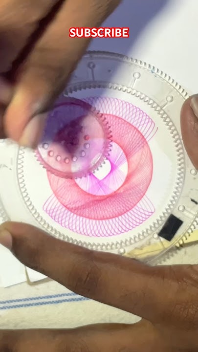 ️"This Spirograph Hack Will Blow Your Mind! 🤯"#shortvideo #spirograph #virel#a2c#shortart # ...