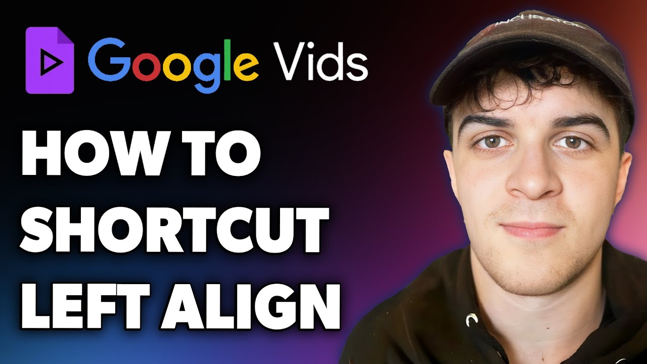 How to Shortcut Left Align in Google Vids (Full 2024 Guide) - YouTube