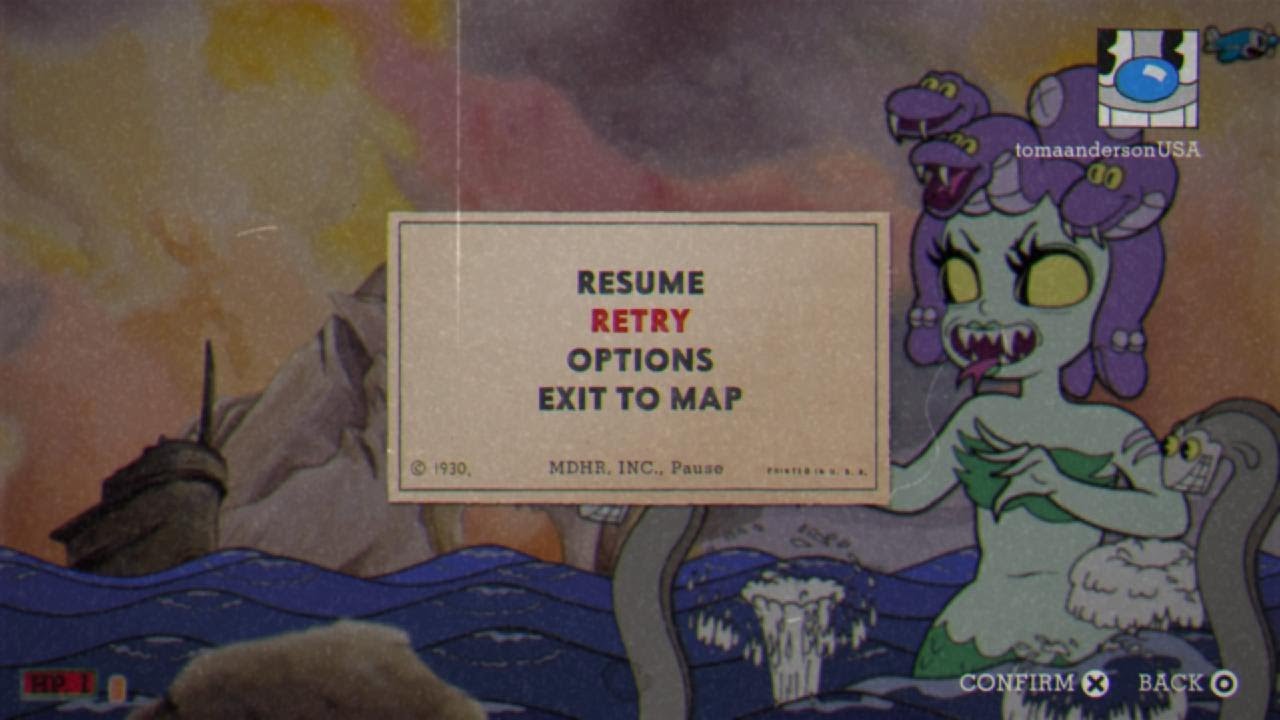 Cuphead avoiding everything cala maria phase 3 - YouTube