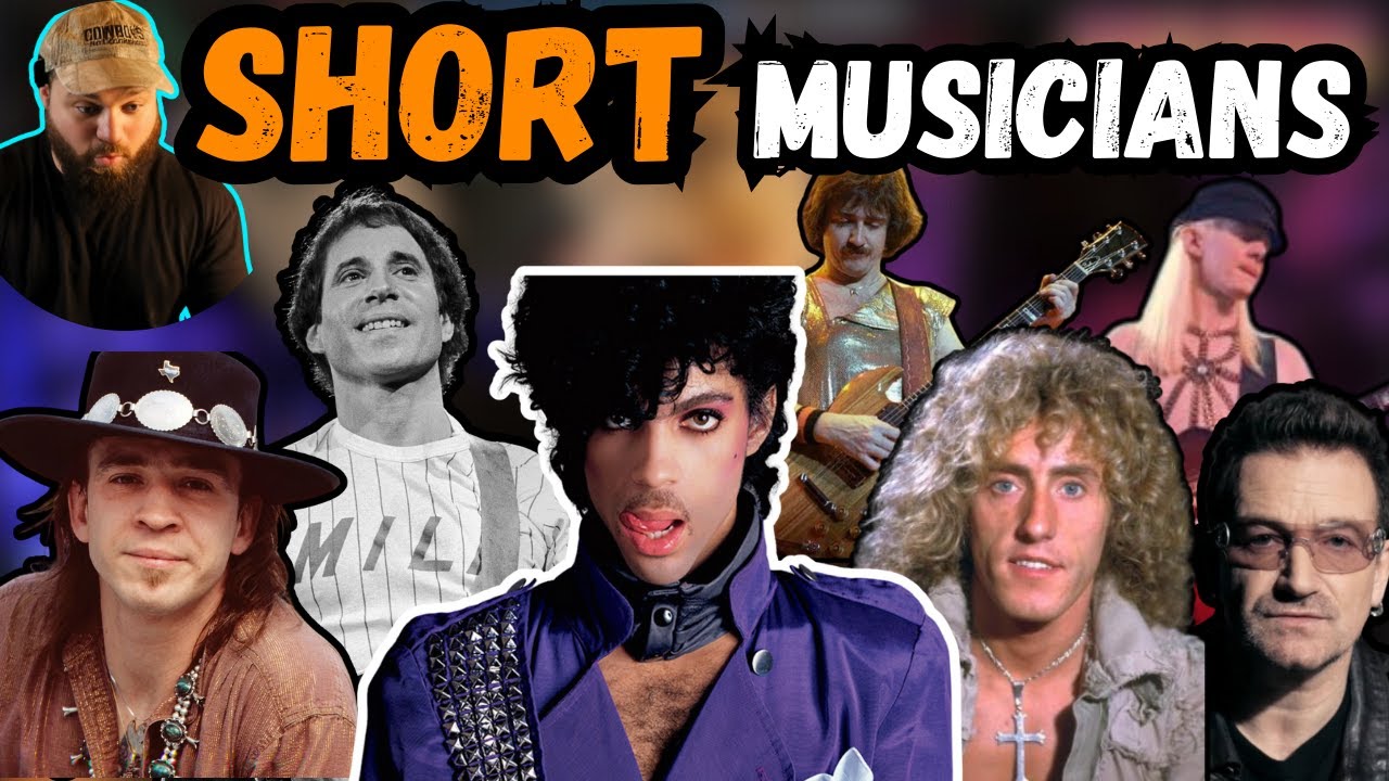 These Musicians are SHORT | How Many Did You Know? #musicians # ...