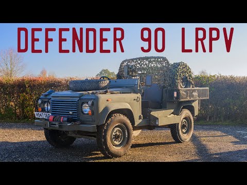 Land Rover Defender 90 LRPV Goes for a Drive - YouTube