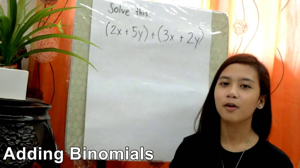 Adding Polynomial & Binomials - YouTube
