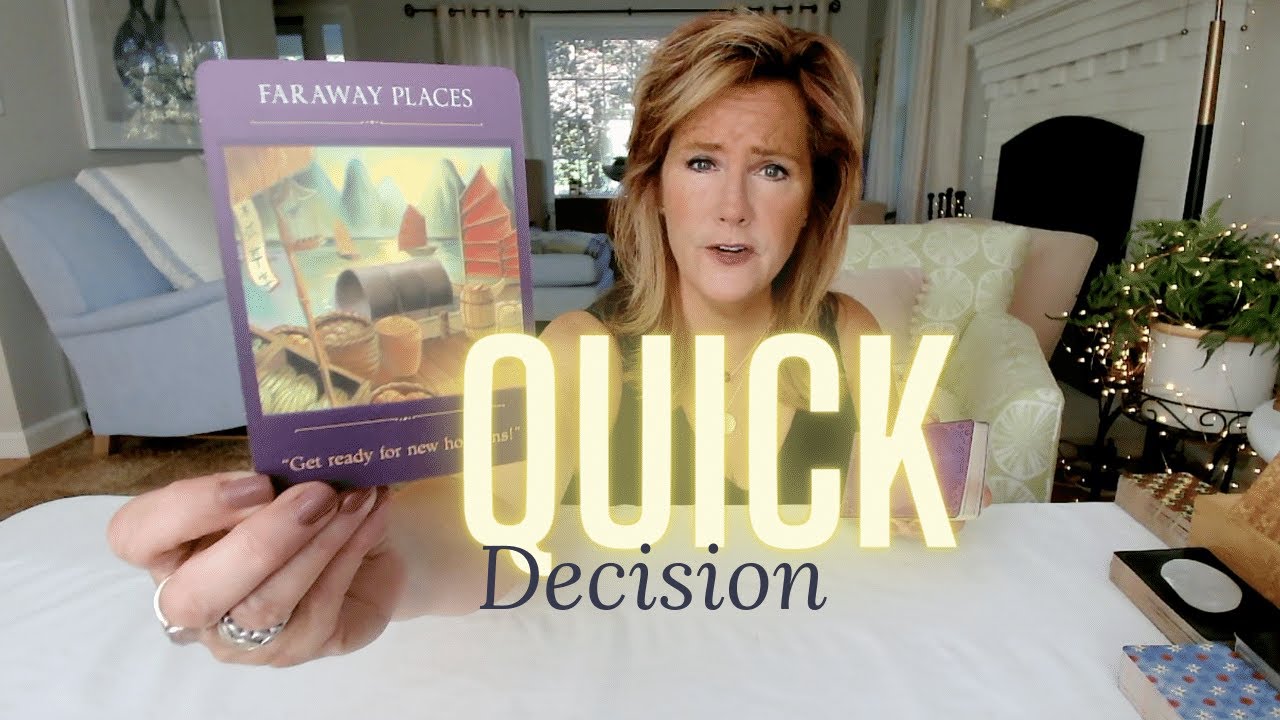 Quick! Decide!😲 | Spiritual Path Guidance 🙏 - YouTube