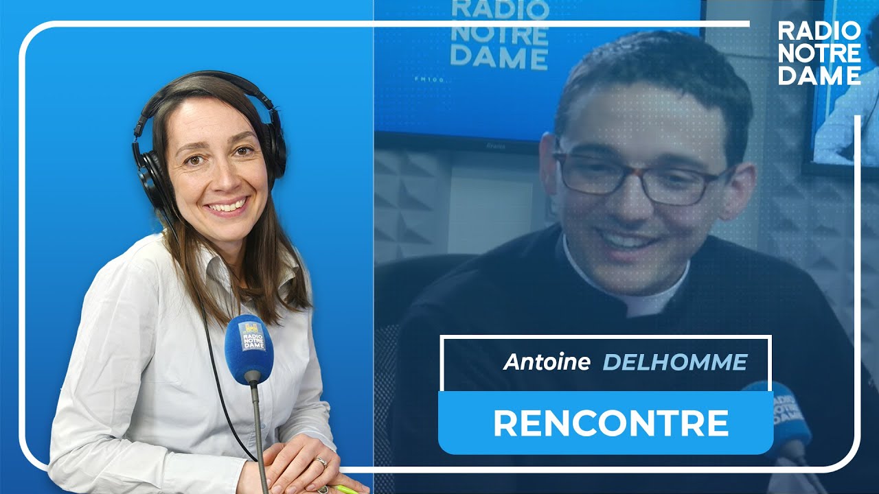 Rencontre - Antoine Delhomme, futur prêtre du diocèse de Paris. - YouTube