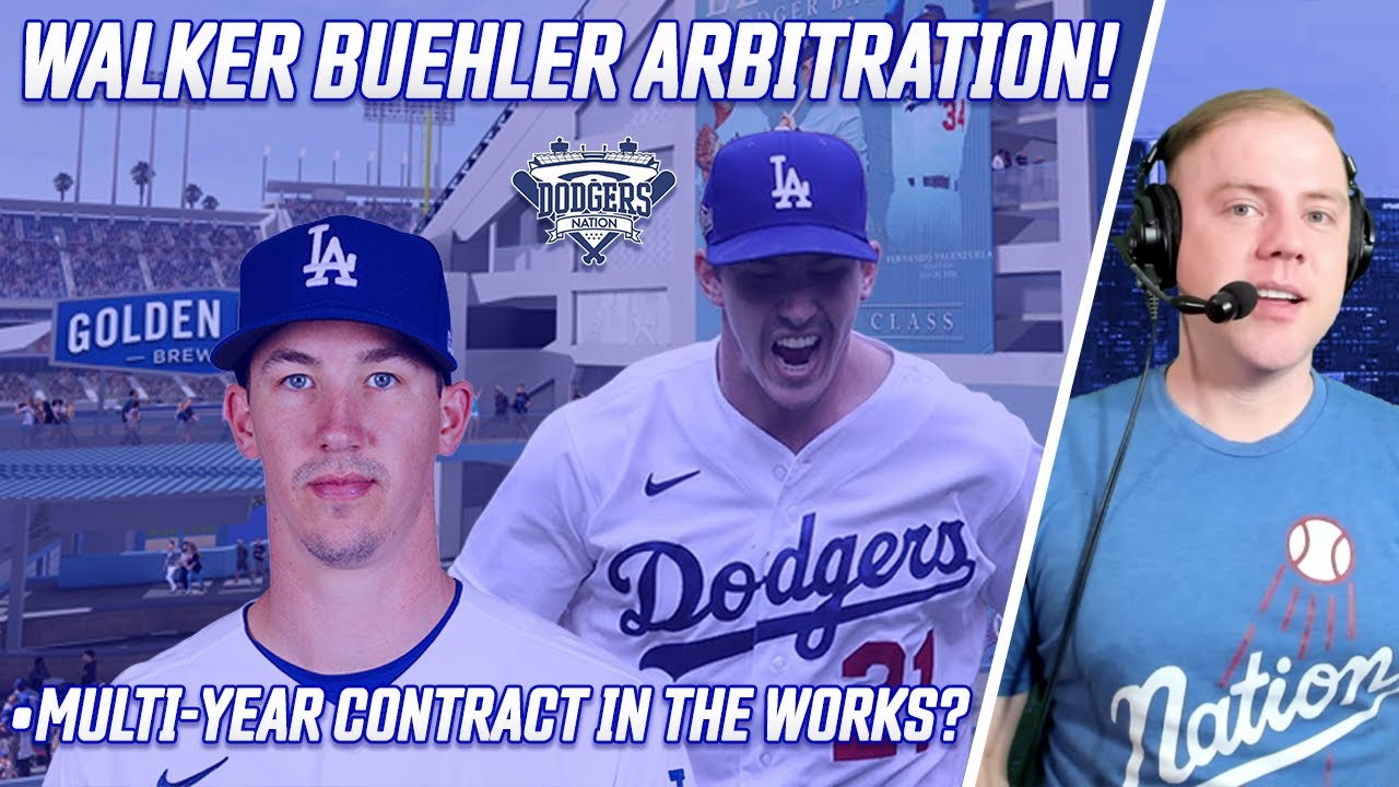Dodgers News: Walker Buehler Arbitration Update, Multi-year Contract in ...