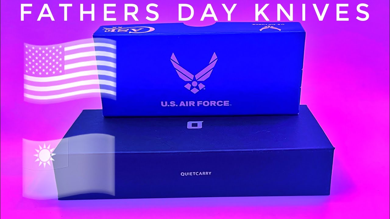 Knives I Bought My Dad For Fathers Day - Quiet Carry The West - USAF ...