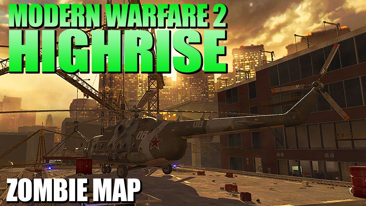 MW2 HIGHRISE REMAKE (Call of Duty Zombies Map) - YouTube