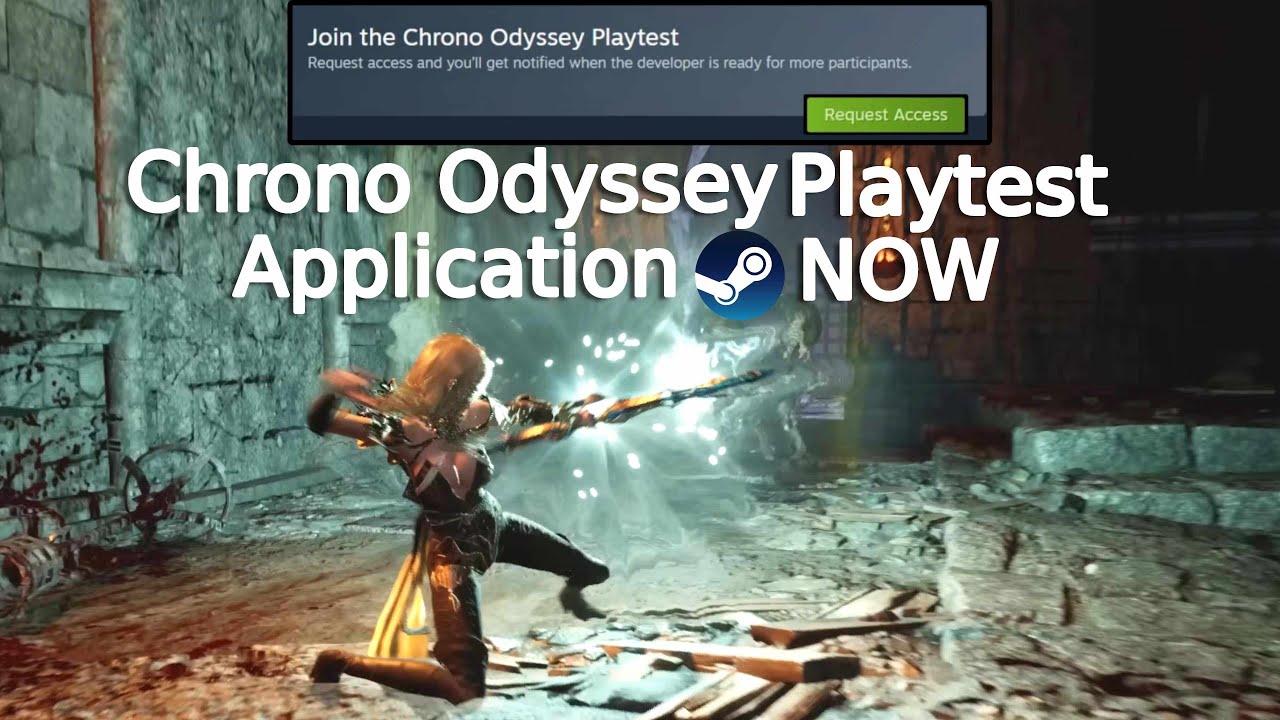 Chrono Odyssey Playtest application available now on steam (NEW MMORPG ...