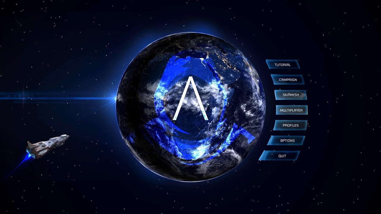 Genesis — Background Music, Space Music for Action Game Menu - YouTube