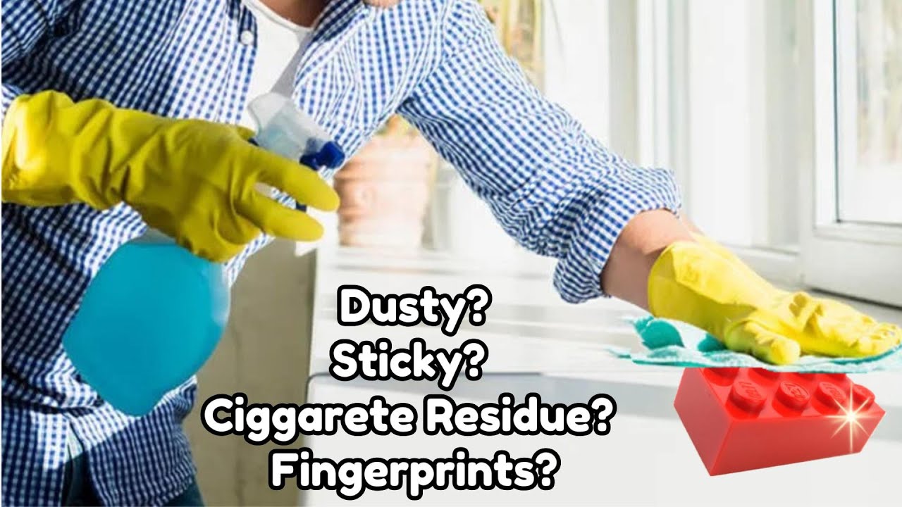 How to Clean DIRTY Lego Sets Without Taking Them Apart - YouTube