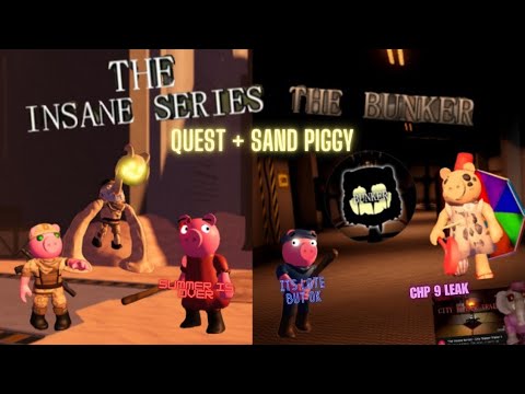 Sand-Piggy & The Bunker Quest in Piggy the insane series - YouTube