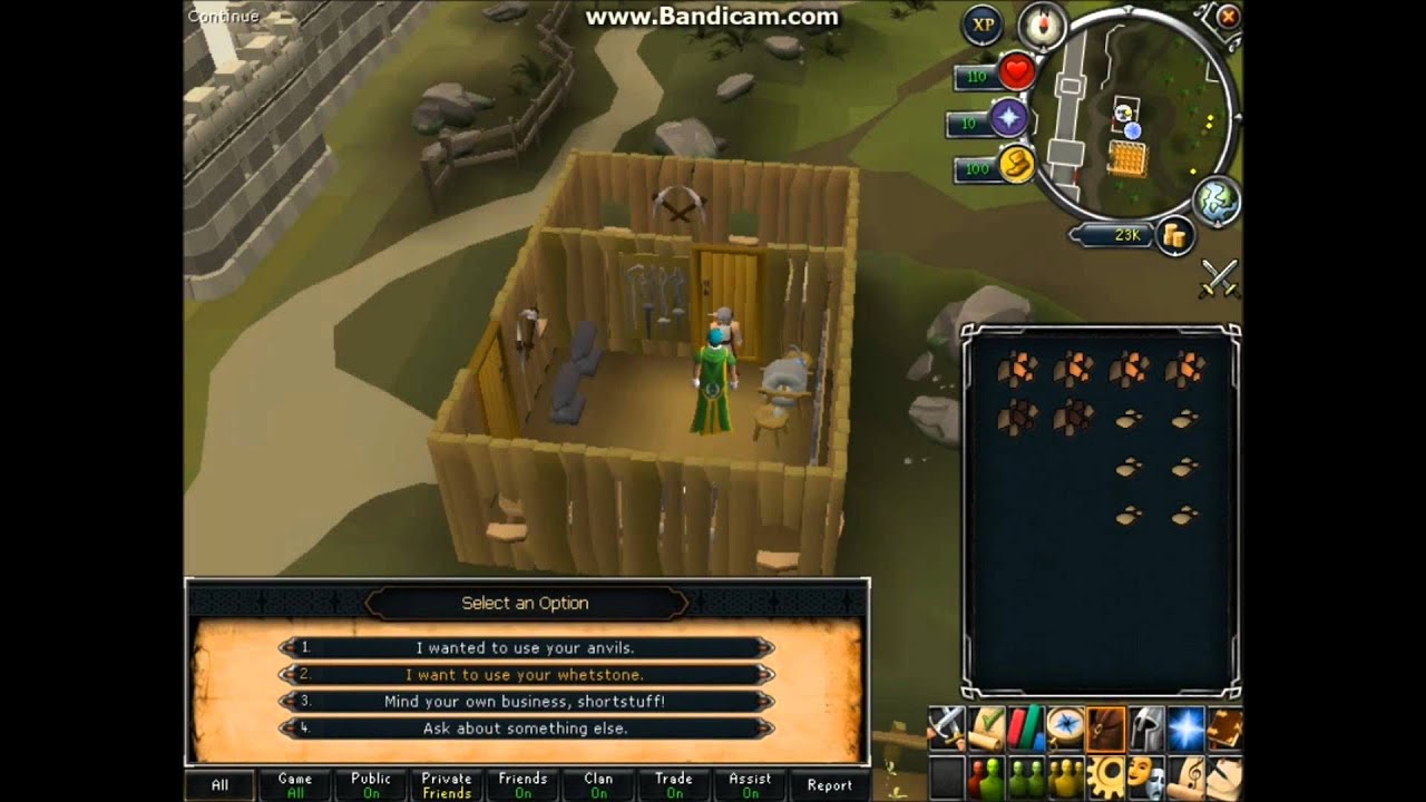 Runescape - Doric's quest - YouTube