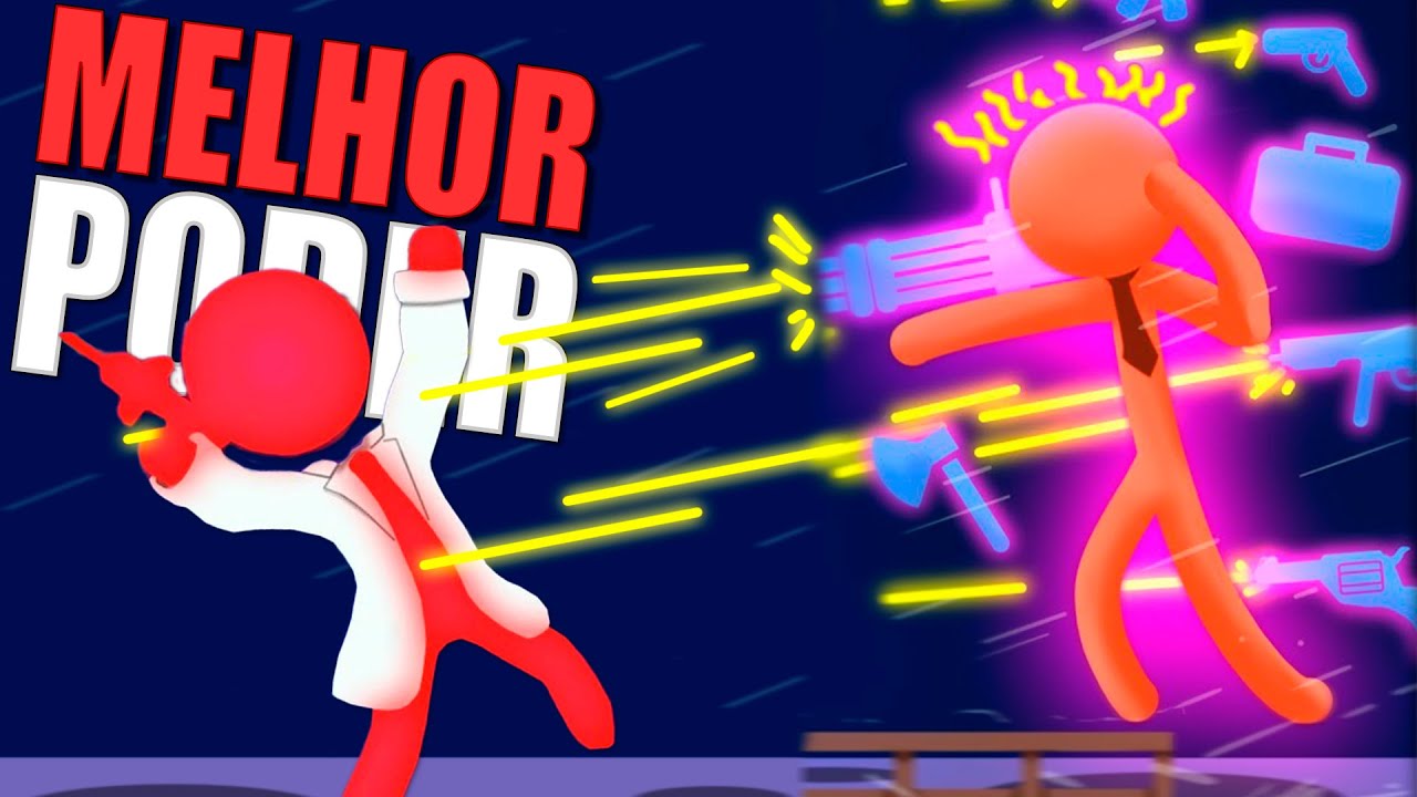 O Melhor Super Poder De Herói No Stick It To The Stickman Youtube