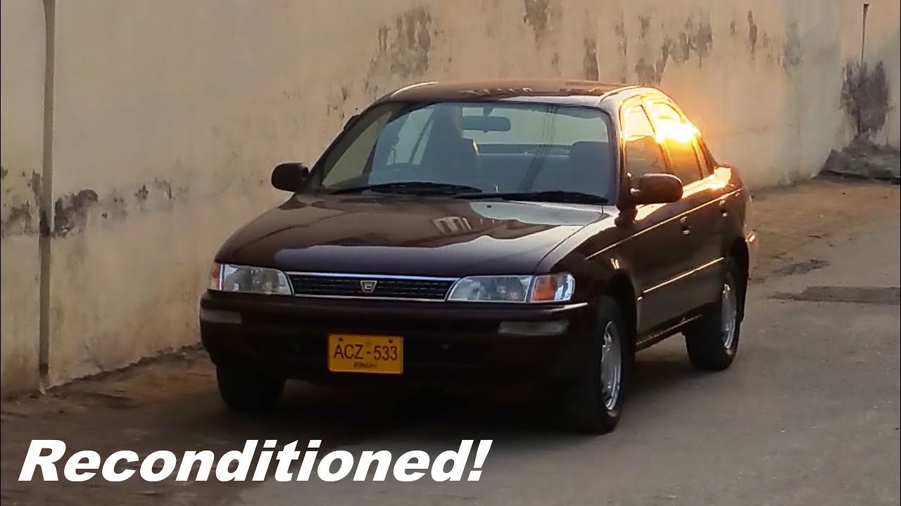 Toyota Corolla 2.0D 2000 Model Restoration | Slideshow - YouTube