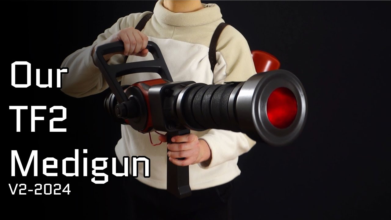 SHOWCASE - TF2 MEDIGUN (V-2024) Cosplay Prop! - YouTube