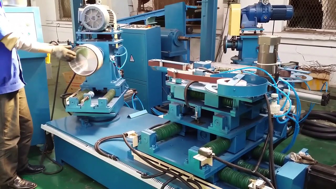 sunglory horizontal auto sanding machine - YouTube