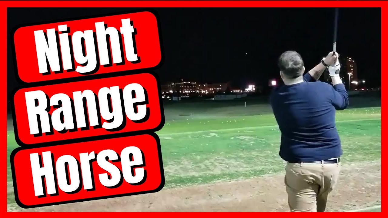 We Play Las Vegas Night Driving Range Horse at a Lit Range - YouTube