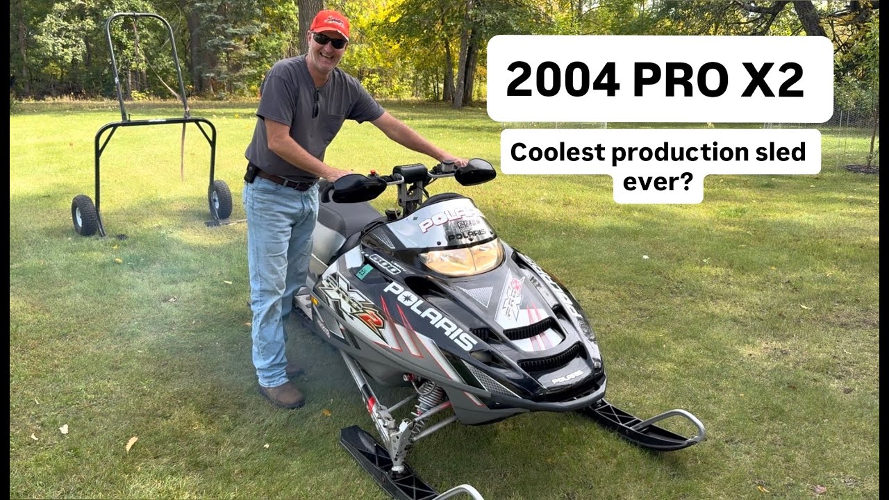 One of the coolest production sleds of the 2000s! 2004 PRO X2 600 - YouTube