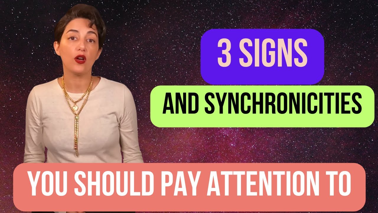 3 Signs and Synchronicities You Should Pay Attention To - YouTube