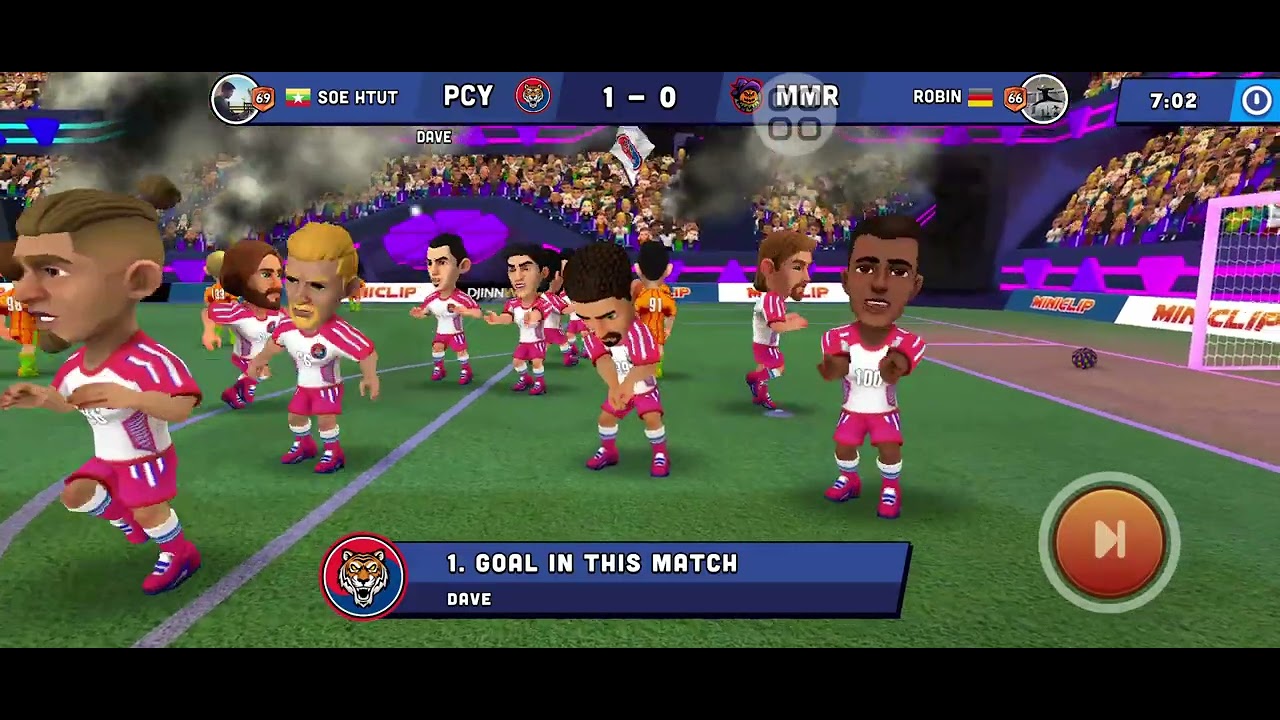 Mini Football Gameplay #50 Cyber Football Tournament - YouTube