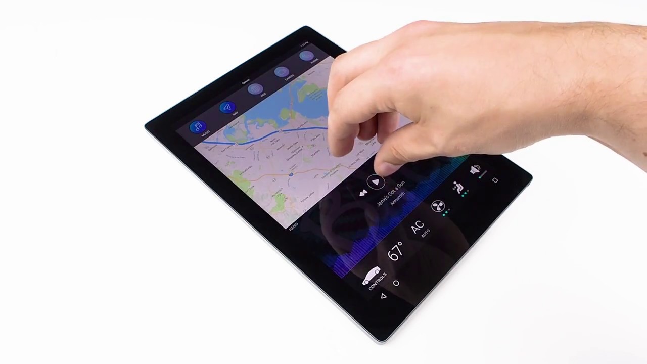 TouchTools for automotive interfaces - Instructional Video Demo - YouTube